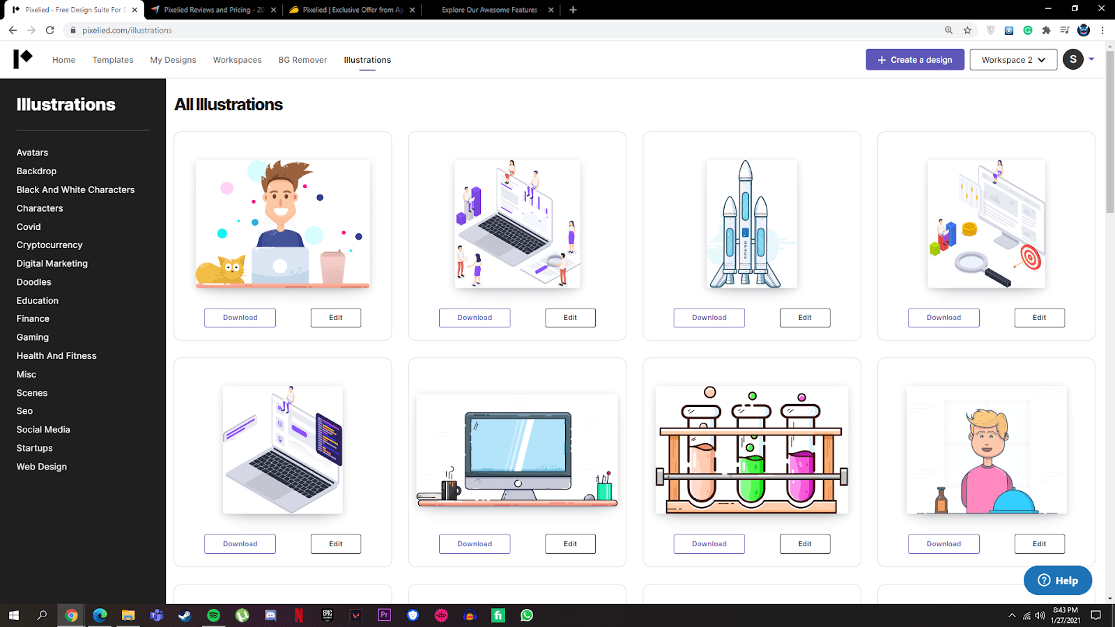 Pixelied Review & Overview | Pixel-Perfect Designs - Aicopy