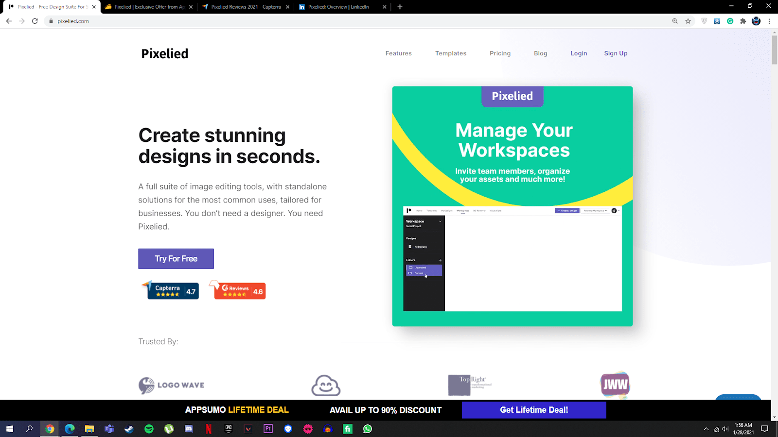 Pixelied Review & Overview | Pixel-Perfect Designs - Aicopy